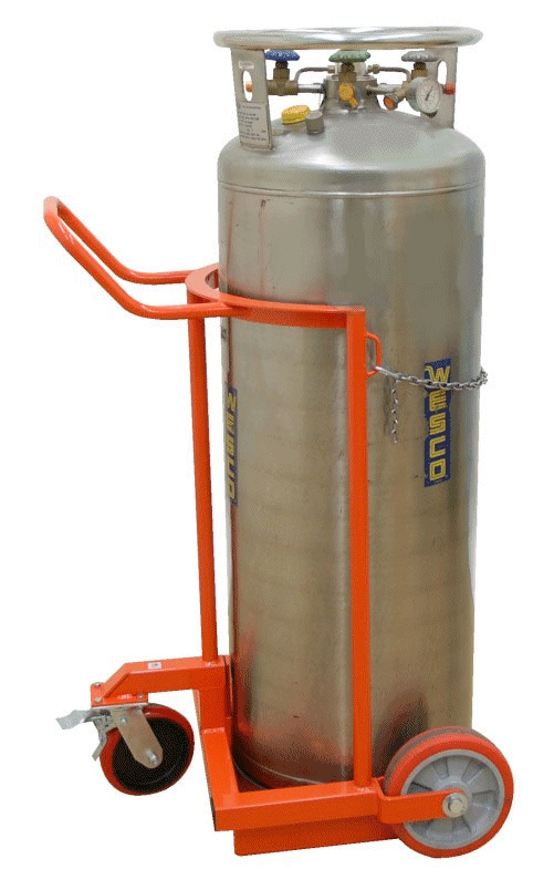 Hand Trucks R Us - Wesco Large Liquid Gas Cylinder Cart - Item: 210131